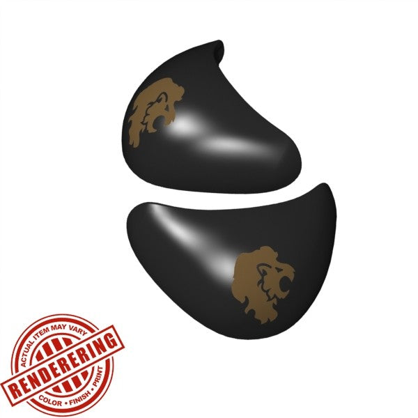 Round Pauldrons – Brick Forge